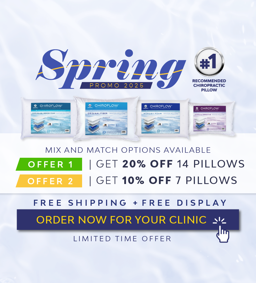 Chiroflow Professional Waterbase Pillow – Chiroflow USA